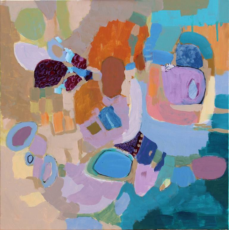 Aegean -SOLD Painting by Julian Askins | Saatchi Art