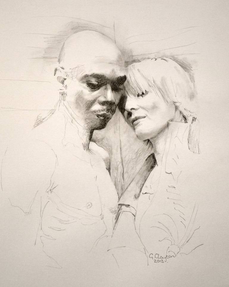Keep Faith Drawing by Godfrey Clayton | Saatchi Art