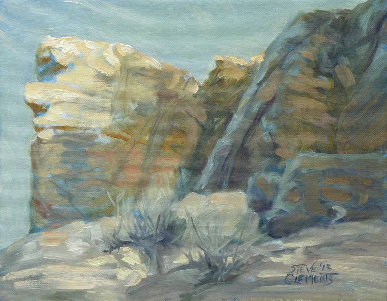 Stone Age Painting by Steve Clements | Saatchi Art