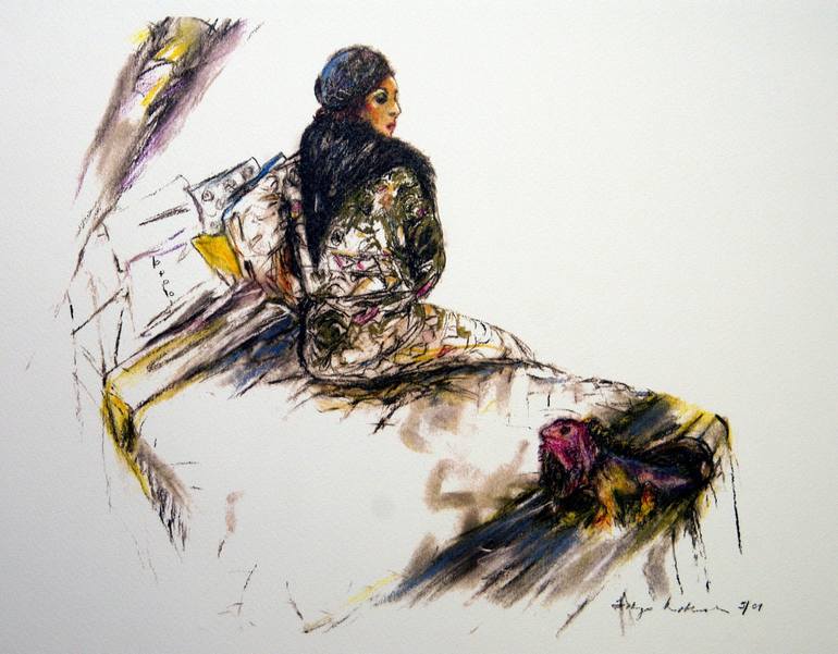 Hierarchy Drawing by Toby Rabiner | Saatchi Art