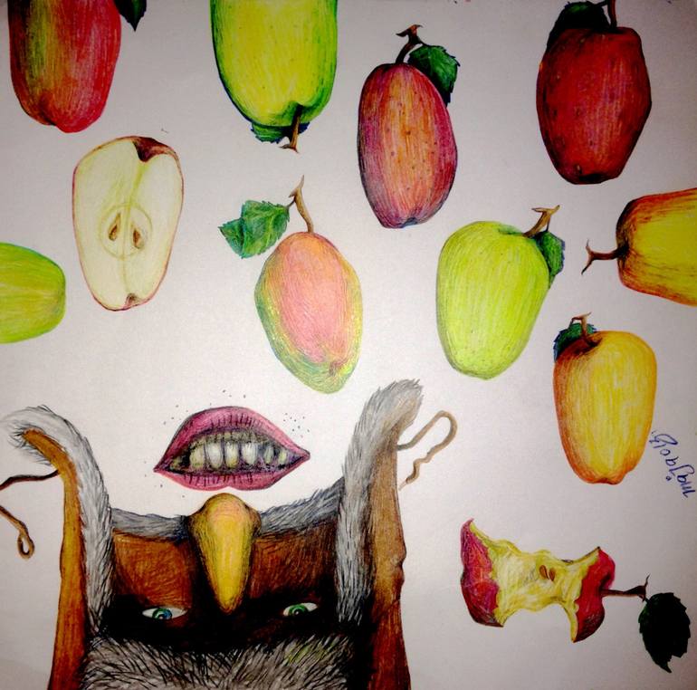 Obsession Drawing by Maja Belostropova | Saatchi Art