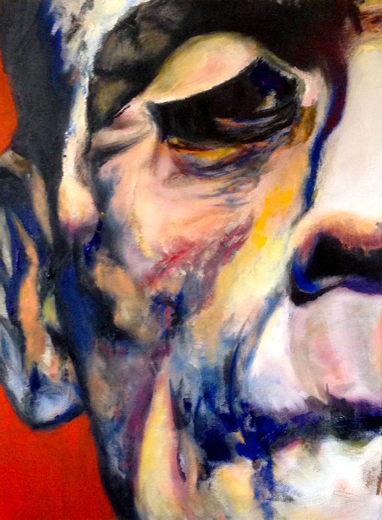 The Modern Prometheus Painting by Stamatopoulos Krystina | Saatchi Art