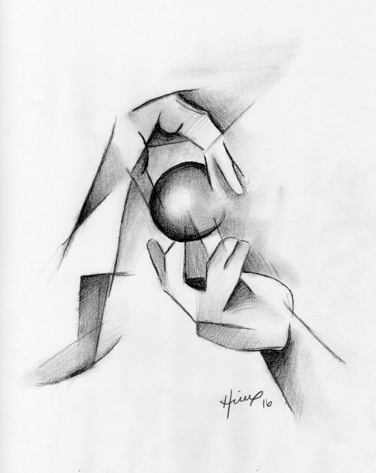 Forbidden Fruit Drawing by Robert Hickox | Saatchi Art