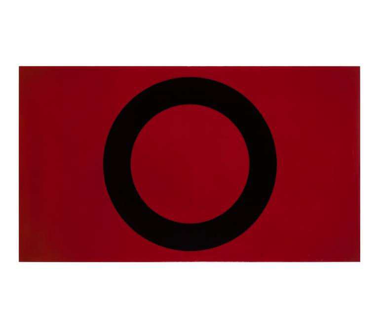 suicide red Painting by Oleg Pivtsaykin | Saatchi Art