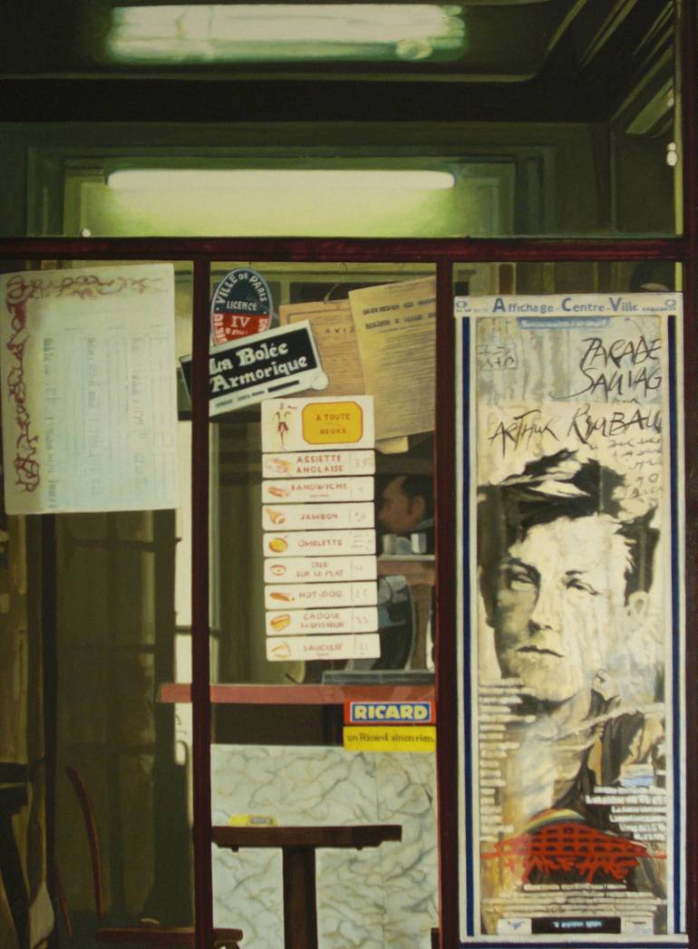 La bolée Painting by Bobo Charlie | Saatchi Art