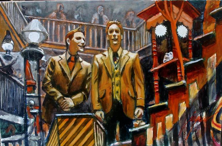 The Weasley Boys Painting by Joe Jaqua | Saatchi Art