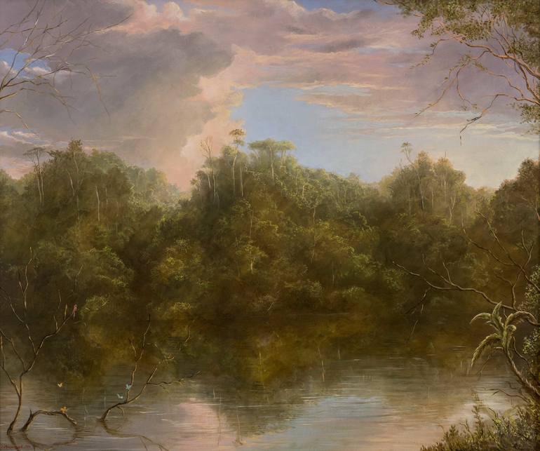 SELVA Painting by David Moscoso E | Saatchi Art