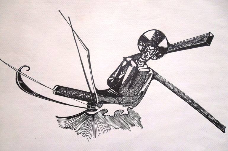 Saint Andrew Drawing by Trocea Andrei | Saatchi Art