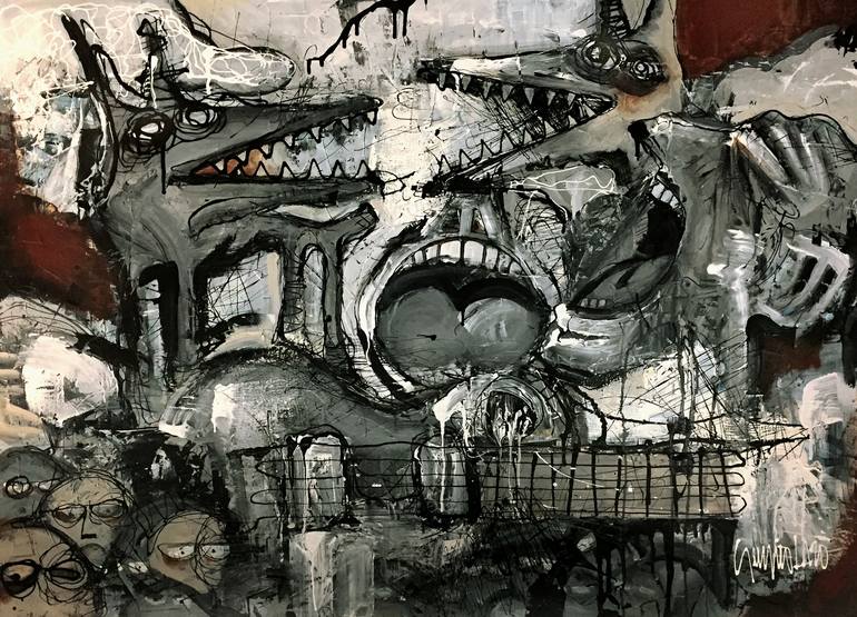 Beyond Words Painting by Sergio Lazo | Saatchi Art