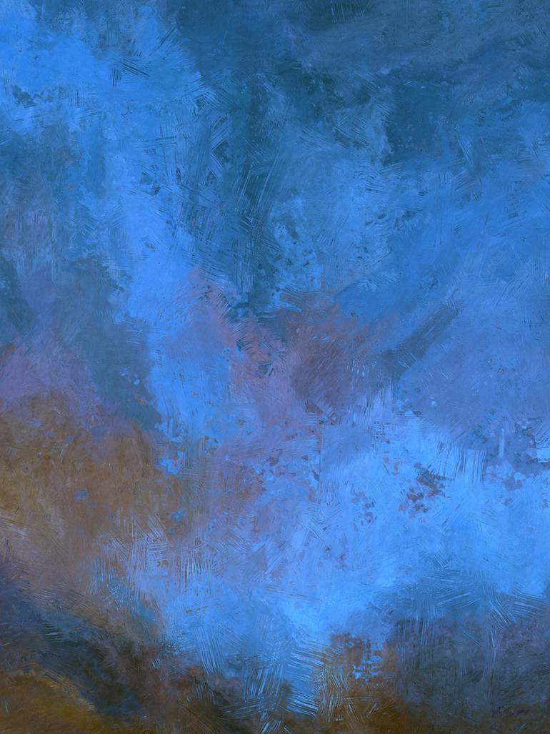 Blue 7. Painting by Max Dennison | Saatchi Art
