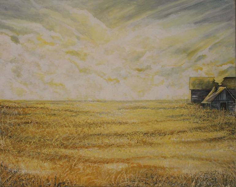 Alpha & Omega Painting by Anne Buffington | Saatchi Art