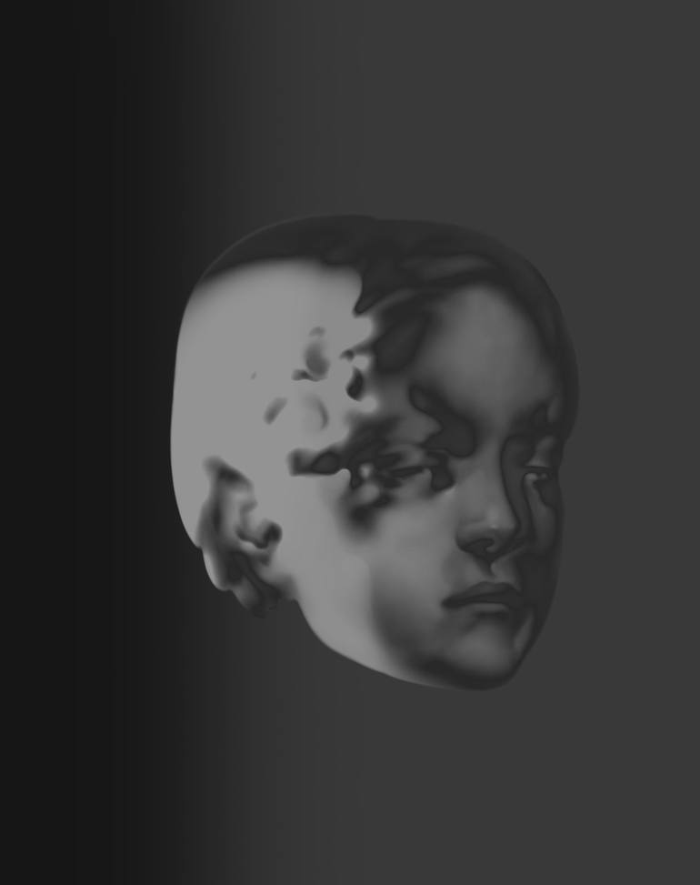 Work #1f Drawing by Victor Biomorf Sedelnikov | Saatchi Art