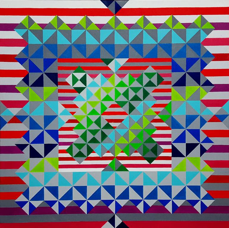 Mirrors Painting by Nathan Lovick | Saatchi Art