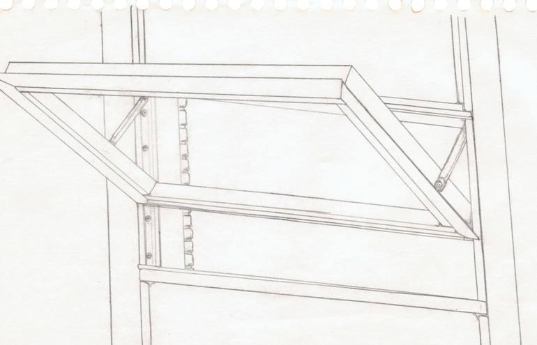 Escape Hatch Drawing by Paul Bohannon | Saatchi Art