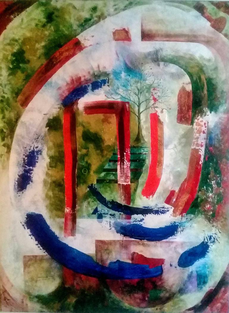 Perseverance Painting by Hermann Hess | Saatchi Art