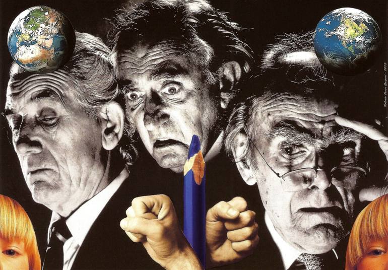 WEAPON Collage by Roberto Oscar Gasperi | Saatchi Art