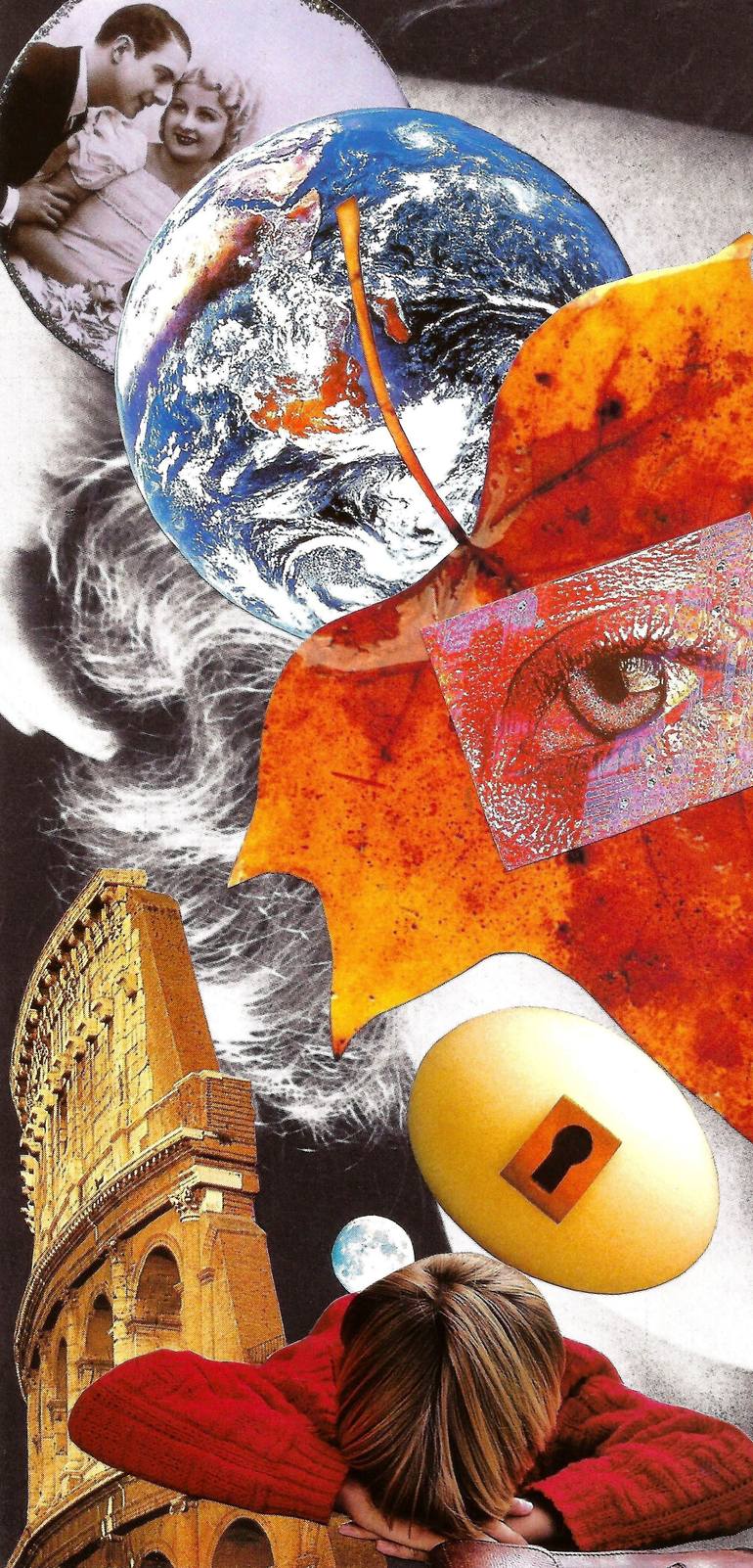 ISSUES Collage by Roberto Oscar Gasperi | Saatchi Art