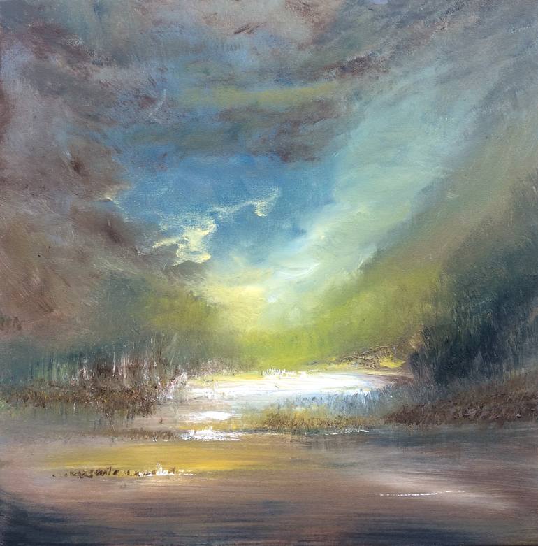 Smooth Painting by Mo Tuncay | Saatchi Art