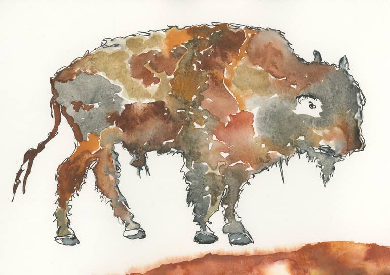 ‘Stand your ground’ Painting by Tina Pressler | Saatchi Art United Kingdom