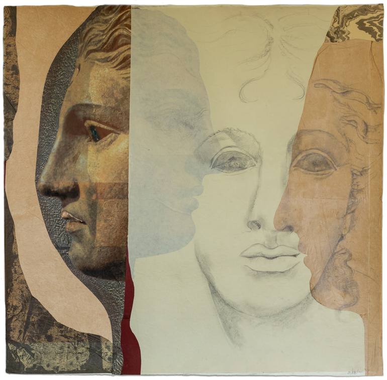 Veiled-Unveiled: Anahita Drawing by Mary Heebner | Saatchi Art