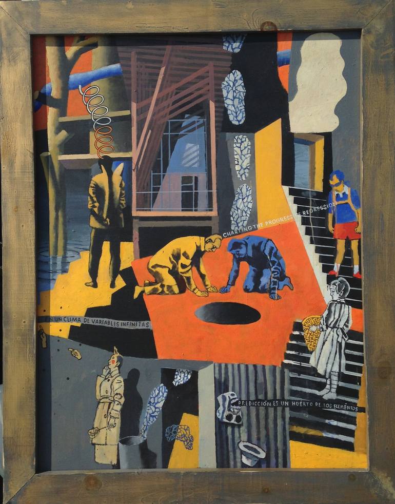 In a Climate of Infinite Variables Painting by John H Howard | Saatchi Art