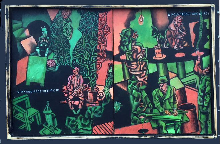 A Roundabout Way Painting by John H Howard | Saatchi Art