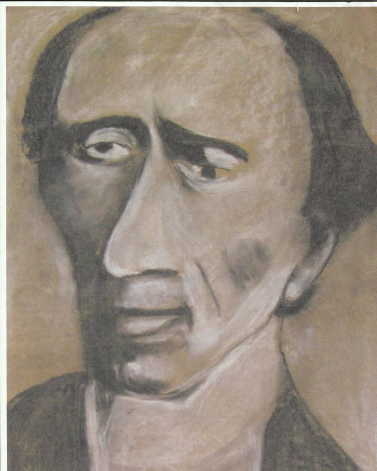 H.C. Andersen Drawing by Marie Montano | Saatchi Art