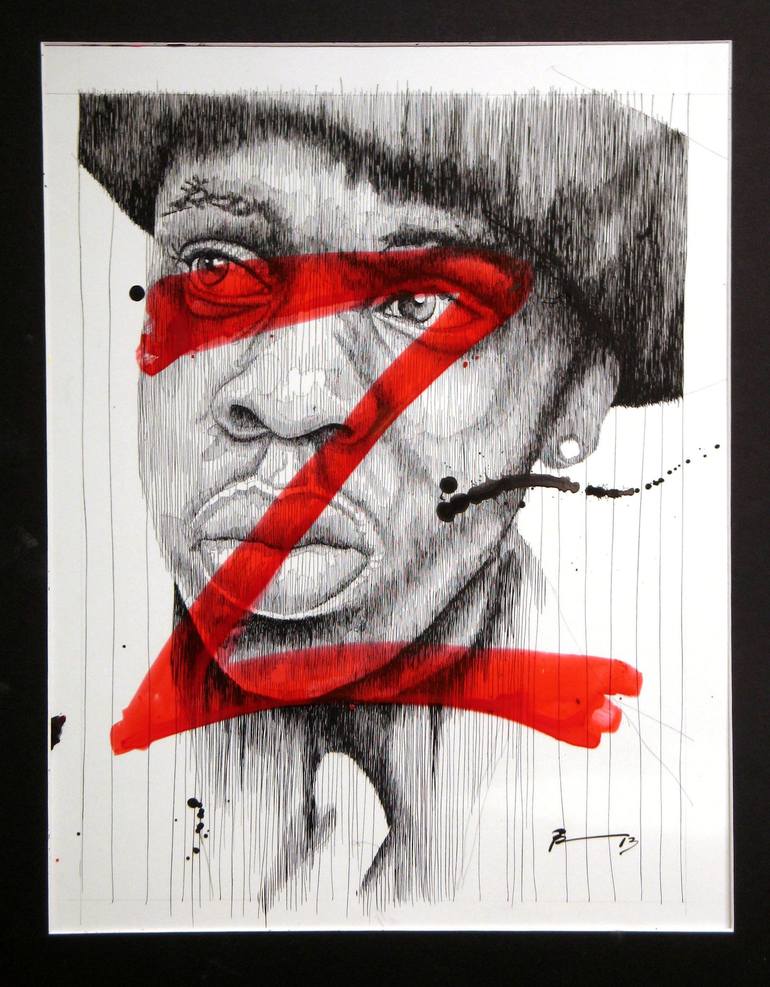 Z Drawing by Frank Papandrea | Saatchi Art