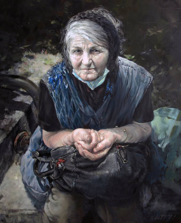 A rest Painting by Sylvia Stratieva | Saatchi Art