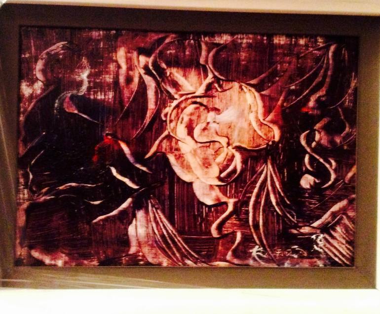 Chatiment de l'Orgueil. Les Fleurs du Mal, Baudelaire. Painting by Kay ...