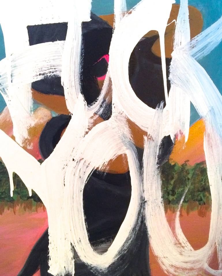 Fuck You Fierce Painting by Jason Jarmacz | Saatchi Art