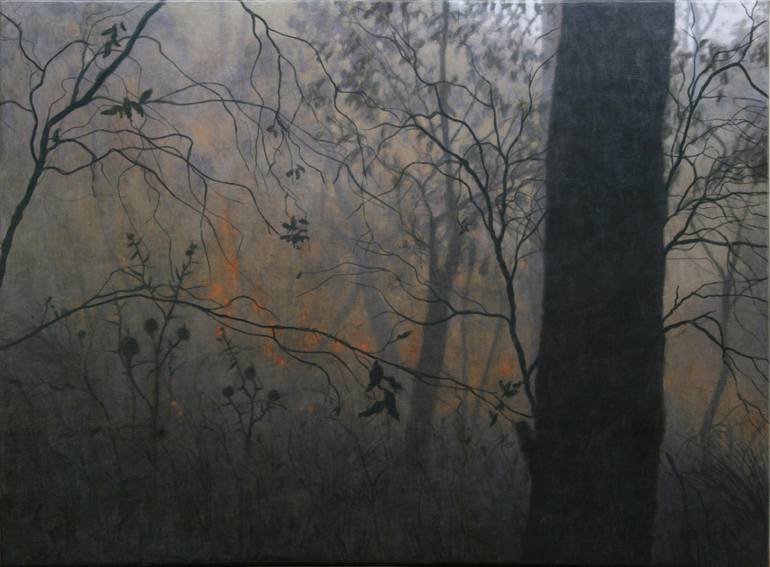 Ghosts I Painting by Nigel Hewitt | Saatchi Art