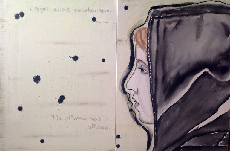 Hurting Painting by Drew Bowyer | Saatchi Art