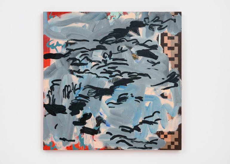 The Crumbling of the Way Painting by Diana Taylor | Saatchi Art