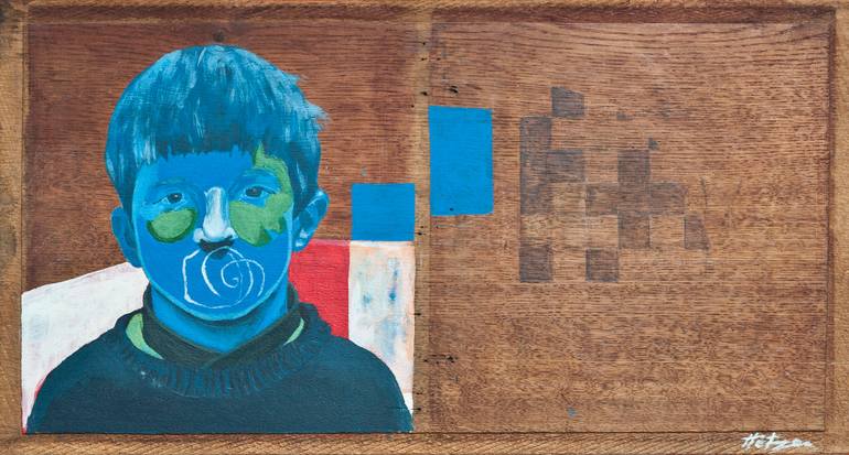 Little big me Painting by Predrag Radovanovic | Saatchi Art