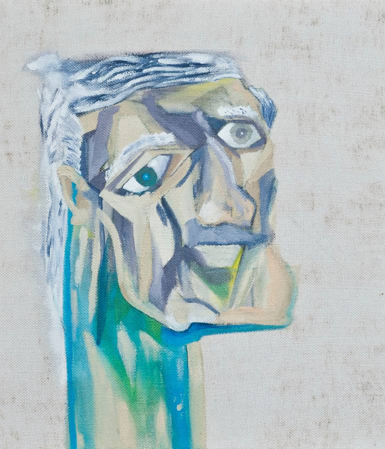 The old man Painting by Predrag Radovanovic | Saatchi Art