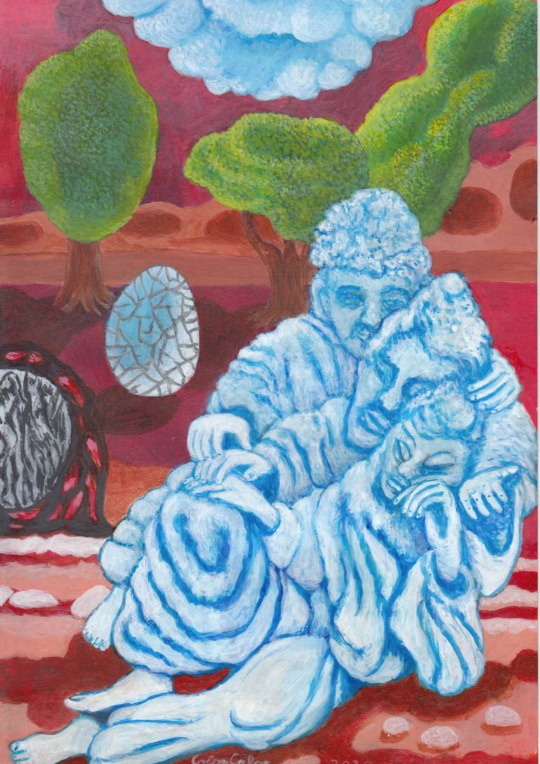 amici Painting by claudio artista | Saatchi Art