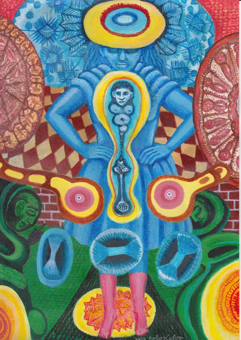 centro Painting by claudio artista | Saatchi Art