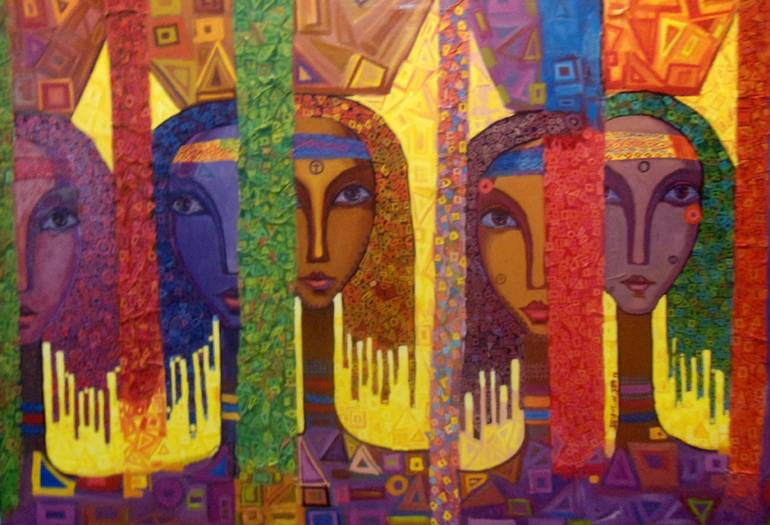 Abyssinian Art Painting by Michael Adebta | Saatchi Art