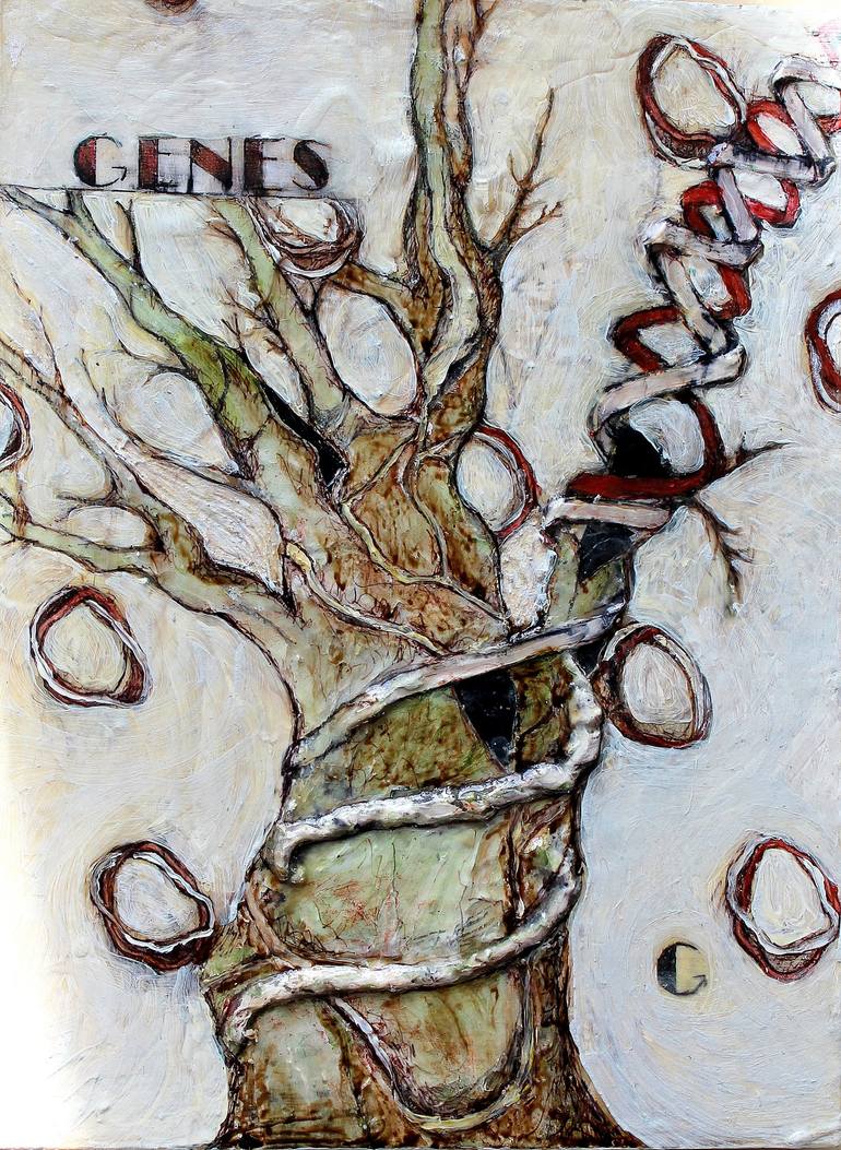 G is for Genes Painting by Kendra Keefer-Mcgee | Saatchi Art
