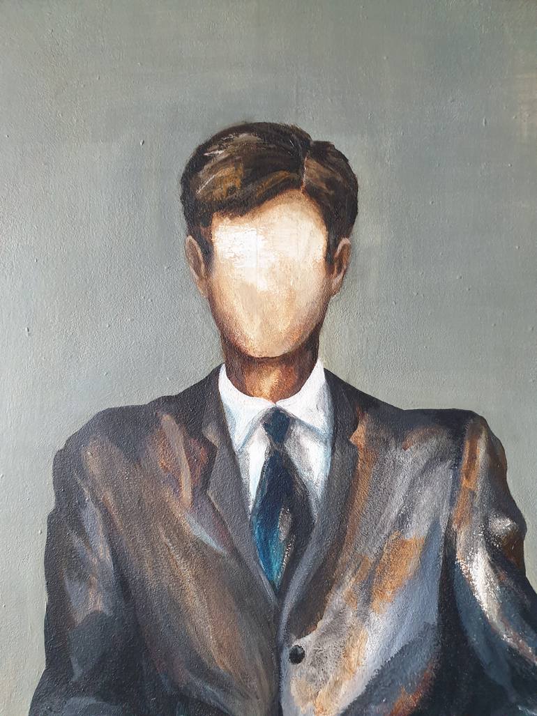 Good Boy Painting by Jaqueline Kastenholz | Saatchi Art