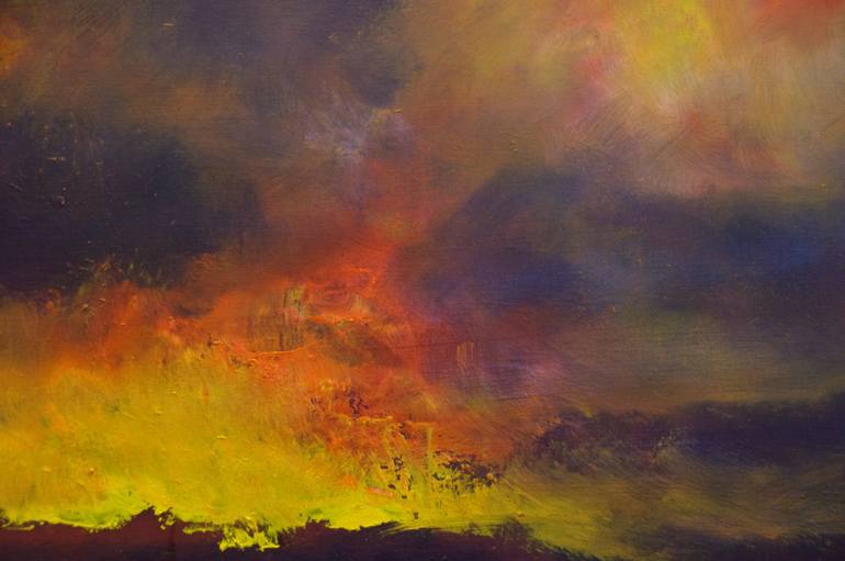 Forces of Nature Painting by Geoff Winckle | Saatchi Art