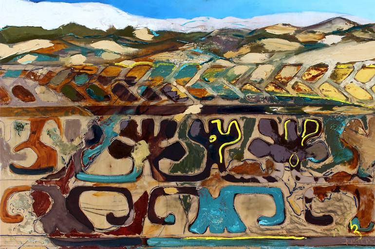 Cojo Canyon Painting by Jordan Quintero | Saatchi Art