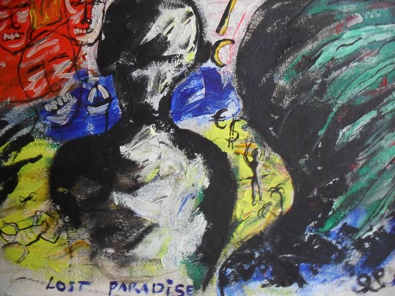 LOST PARADISE Painting by Christof Sandee | Saatchi Art