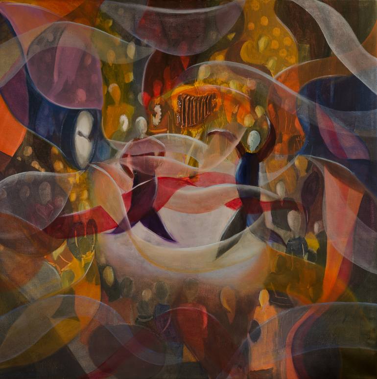 Festa Paesana Painting by Anthony Mazzone | Saatchi Art