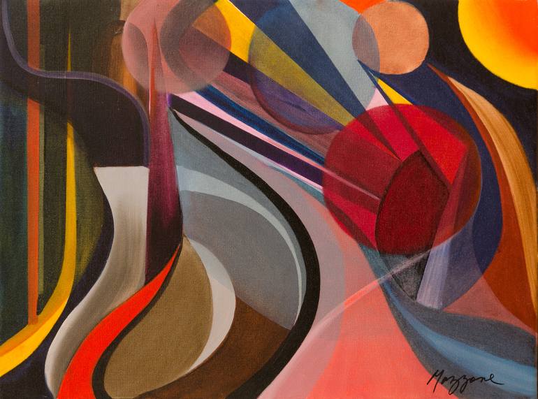 Disegno Quattro Painting by Anthony Mazzone | Saatchi Art