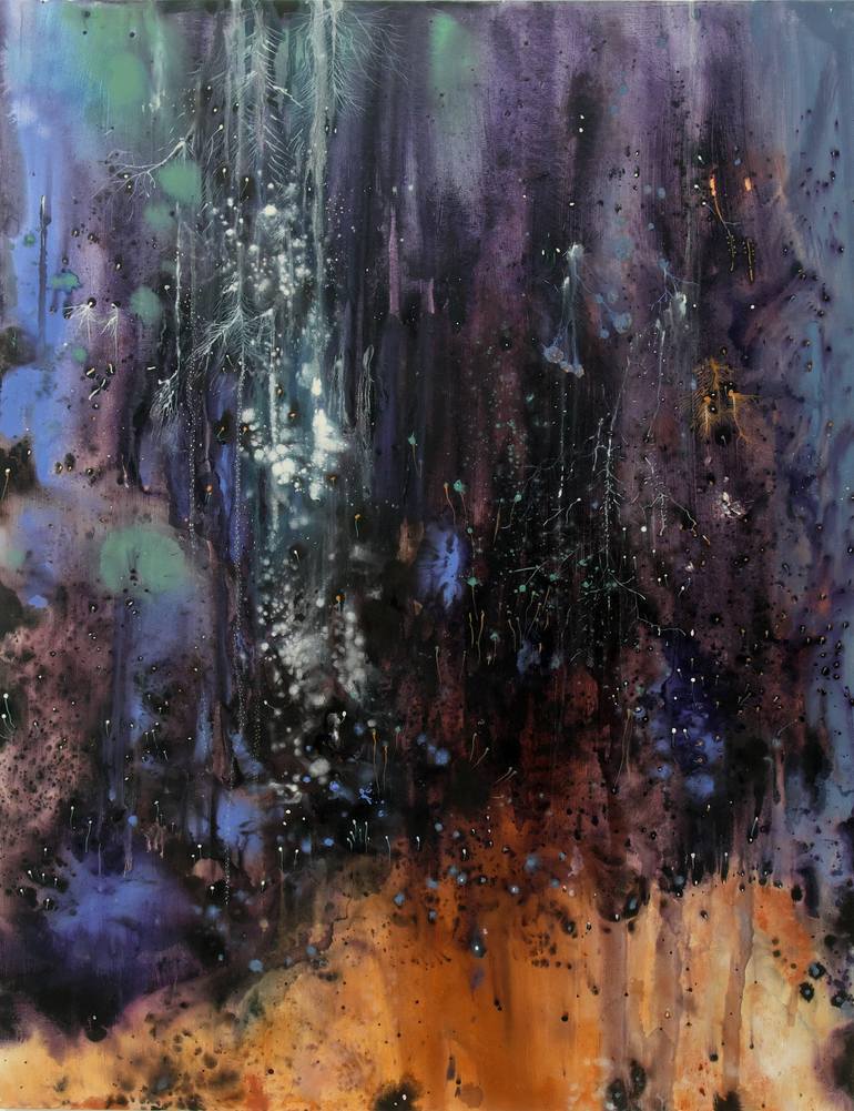 Decomposing 02 Painting by Supmanee Chai | Saatchi Art