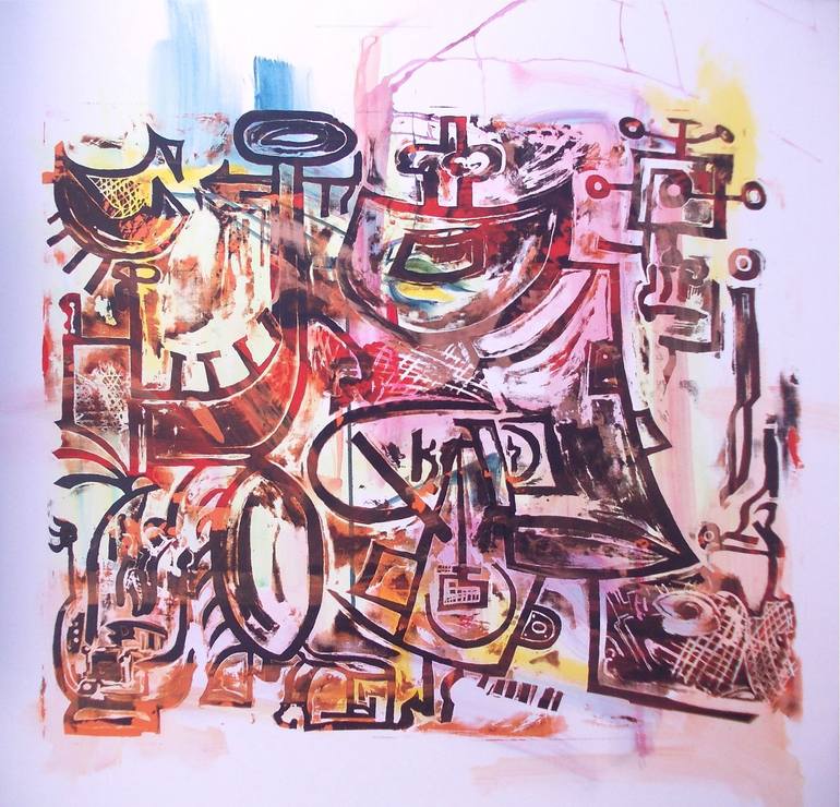 Massemba Painting by Hamilton Francisco | Saatchi Art