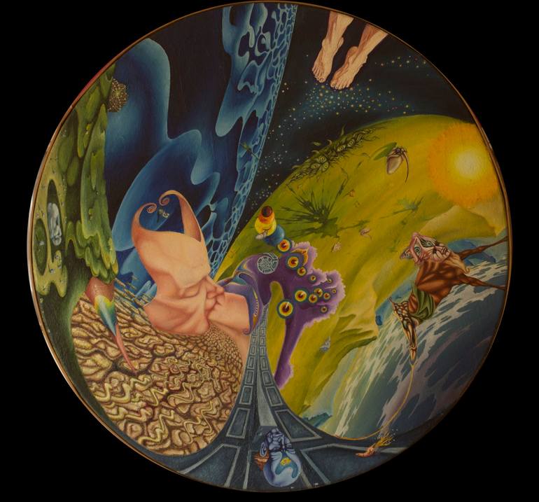 Exposing the Everflow Painting by james daly | Saatchi Art