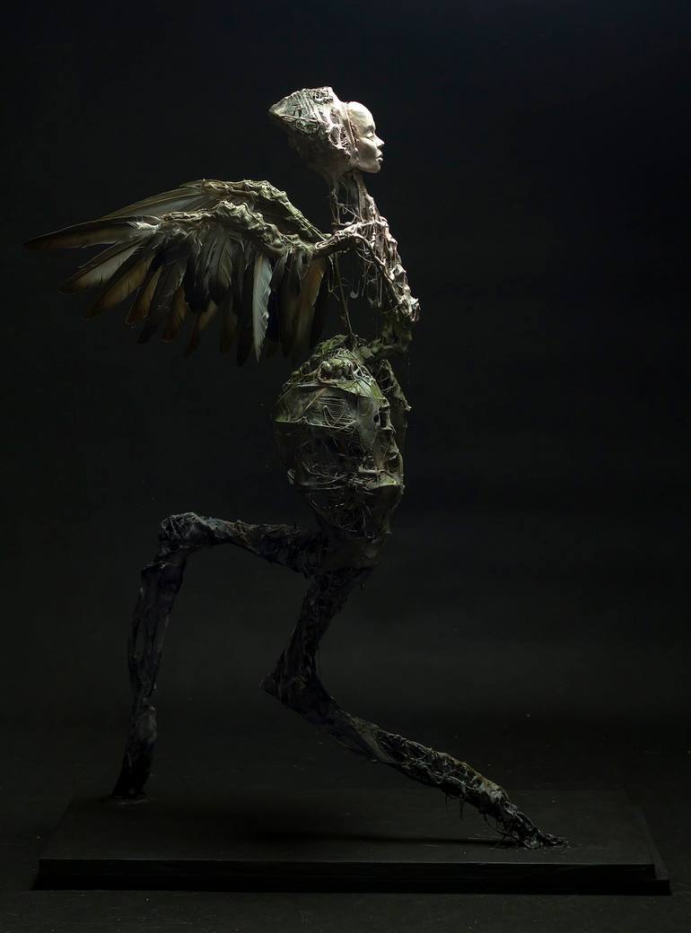 Harpy Sculpture by Ewelina Lesik | Saatchi Art